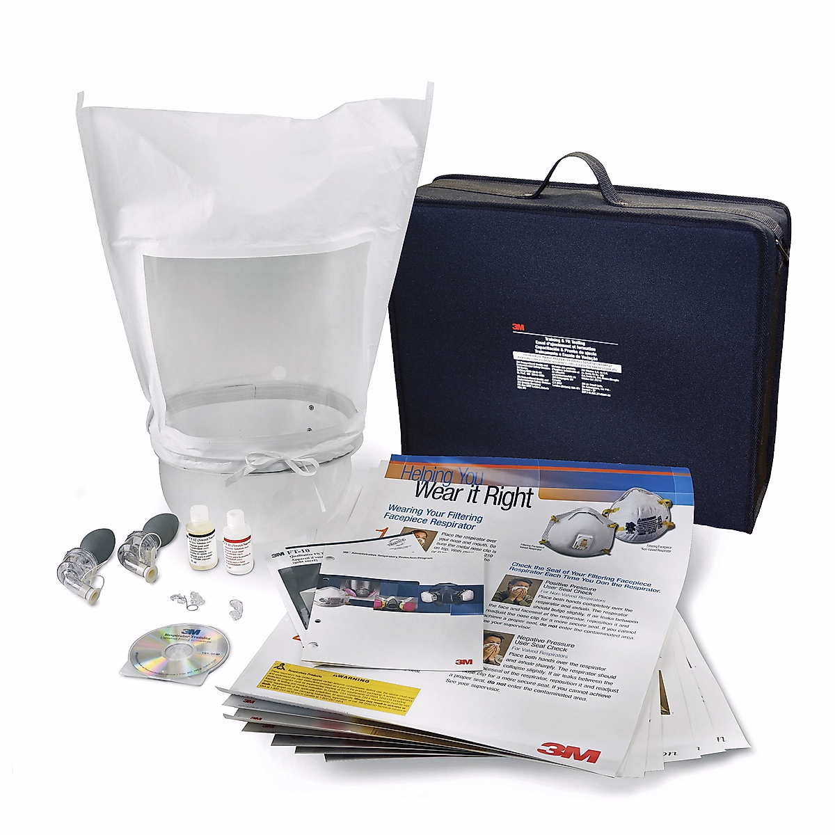 3M Training and Fit Testing Case FT-20, Sweet [Price is per Box]