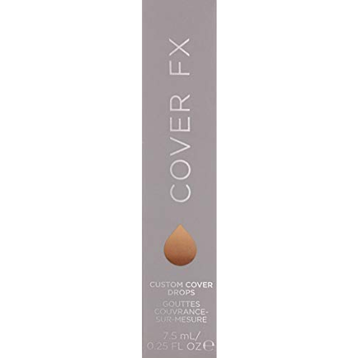 COVER FX Custom Cover Drops, Multi-Use Shade-Adjusting Liquid Foundation and Concealer Makeup, Vegan & Cruelty-Free Lightweight Skin Enhancer, 0.25 Fl Oz, P Light 1