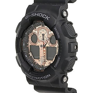 Casio Men's G Shock GA710GB-1A Black Rubber Quartz Sport Watch