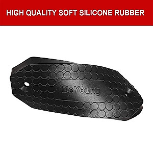 DeYoungArbeit 2-Pack Gun Magnet 46lbs Rated Magnetic Gun Mount + 4-Pack Gun Rack Wall Mount - Gun Racks Folding Shotgun Hooks Hangers Anti-Scratch