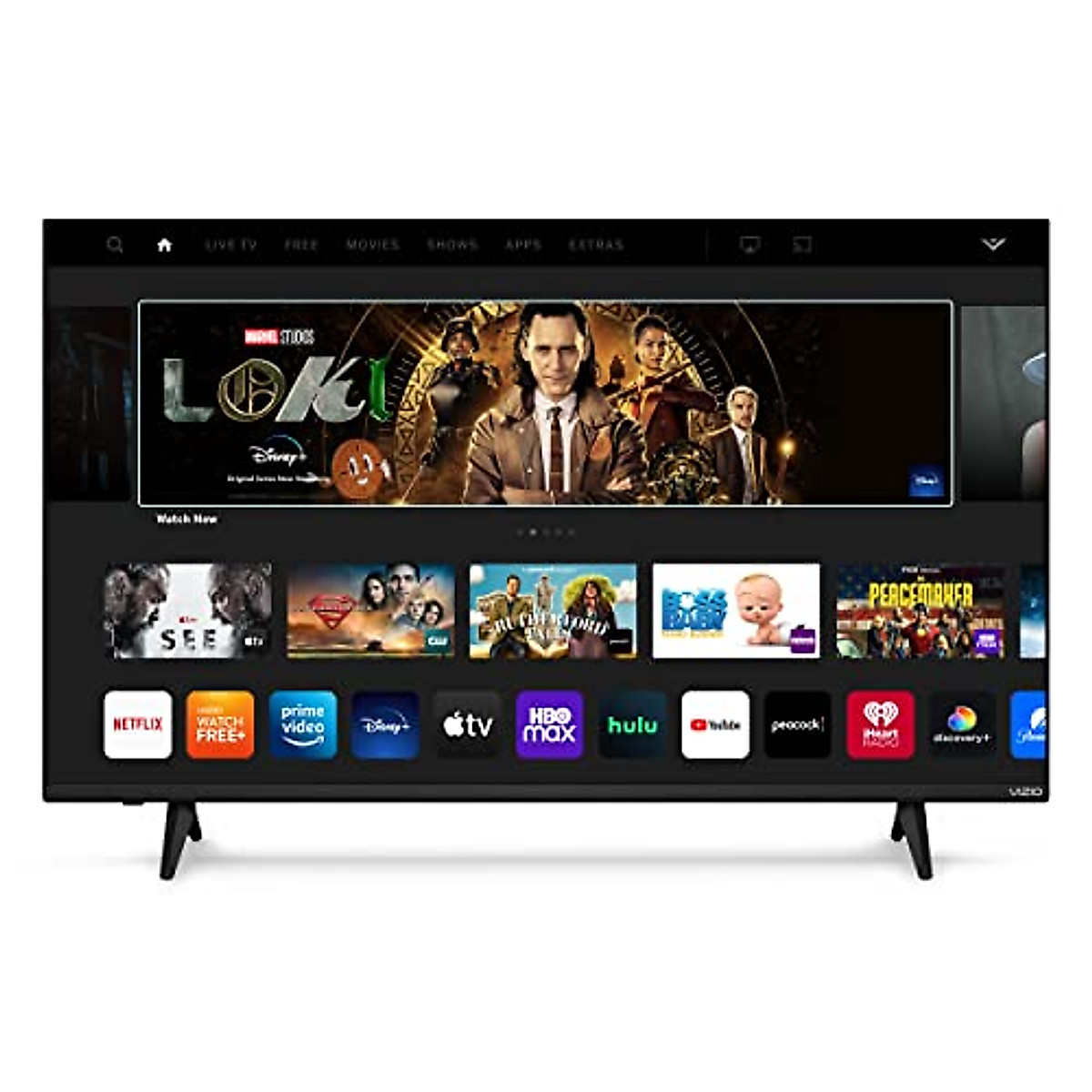 VIZIO 43-inch MQ6 Series 4K QLED HDR Smart TV w/Dolby Vision, WiFi 6E, Bluetooth Headphone Capable, AMD FreeSync & Alexa Compatibility, M43Q6M-K04, 2023 Model