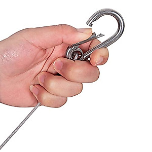 KNVSS Heavy Duty Stainless Steel 4 Arm Crab Trap/Pot Harness for Prawn Trap and Shrimp Pot