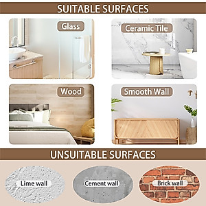 klasit Razor Holder for Shower,Silvery Stainless Steel Razor Holder, Waterproof Self-Adhesive Shaver Holder,Simple Installation,Hanger Hooks for Bathroom or Kitchen Organisation