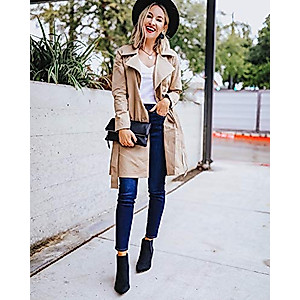 The Drop Women's Southampton Zipper Foldover Clutch, Taupe, One Size