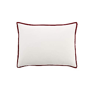 Lacoste Cliff Duvet Set, Full/Queen, Red