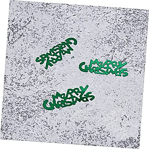 NOLITOY New Year Confetti Christmas Table Decor Star Table Scatters Snowflake Glitter Confetti Christmas Tree Decoration Ornaments Elk Decor Metal Trim Christmas Confettis Mix Star Catalog