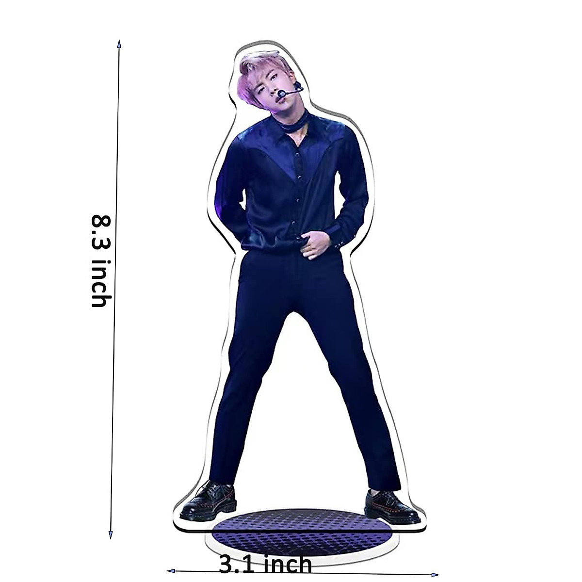 Kpop Star Acrylic Toy Double-side Photo Desk Stand for Desk Decoration Party Decoration (RM)