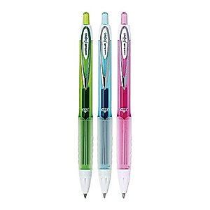 uni-ball 207 Colors Retractable Gel Pens, Medium Point (0.7mm), Assorted Colors, Box of 12 (2067507)