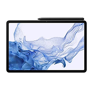 SAMSUNG Galaxy Tab S8 11” 128GB WiFi 6E Android Tablet, Large LCD Screen, S Pen Included, Ultra Wide Camera, Long Lasting Battery, US Version, 2022, Silver