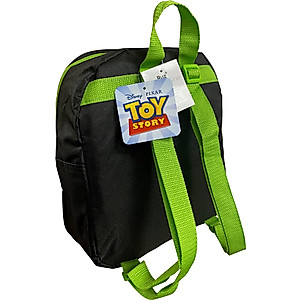Ruz Toys Story Toddle Boy 12 Inch Mini Backpack (Black-Green)