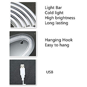 Neon Light Sign LED Night Lights USB Operated Decorative Marquee Sign Bar Pub Store Club Garage Home Party Decor Bedroom 5V atmosphere