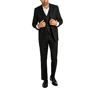 Van Heusen Men's Jacket, Jet Black, 40 Regular
