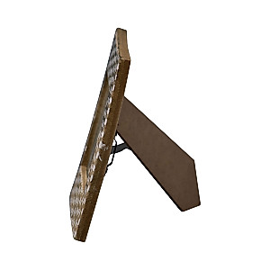 Foreside Home & Garden White Polka Dot Pattern 4x6 inch Wood Decorative Picture Frame