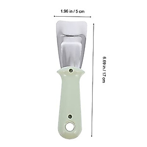 GANAZONO 18 pcs Refrigerator Frost Removal Shovel Household Gadgets Window Snow Scraper ice Removal Tool Removal deicer Windows Cleaning Tools Handheld Defroster Stainless Steel pp car