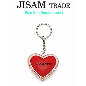 JISAM TRADE Champion XIOM M8.0P Ping Pong Racket Table Tennis Penholder Type for Professional + Key Ring