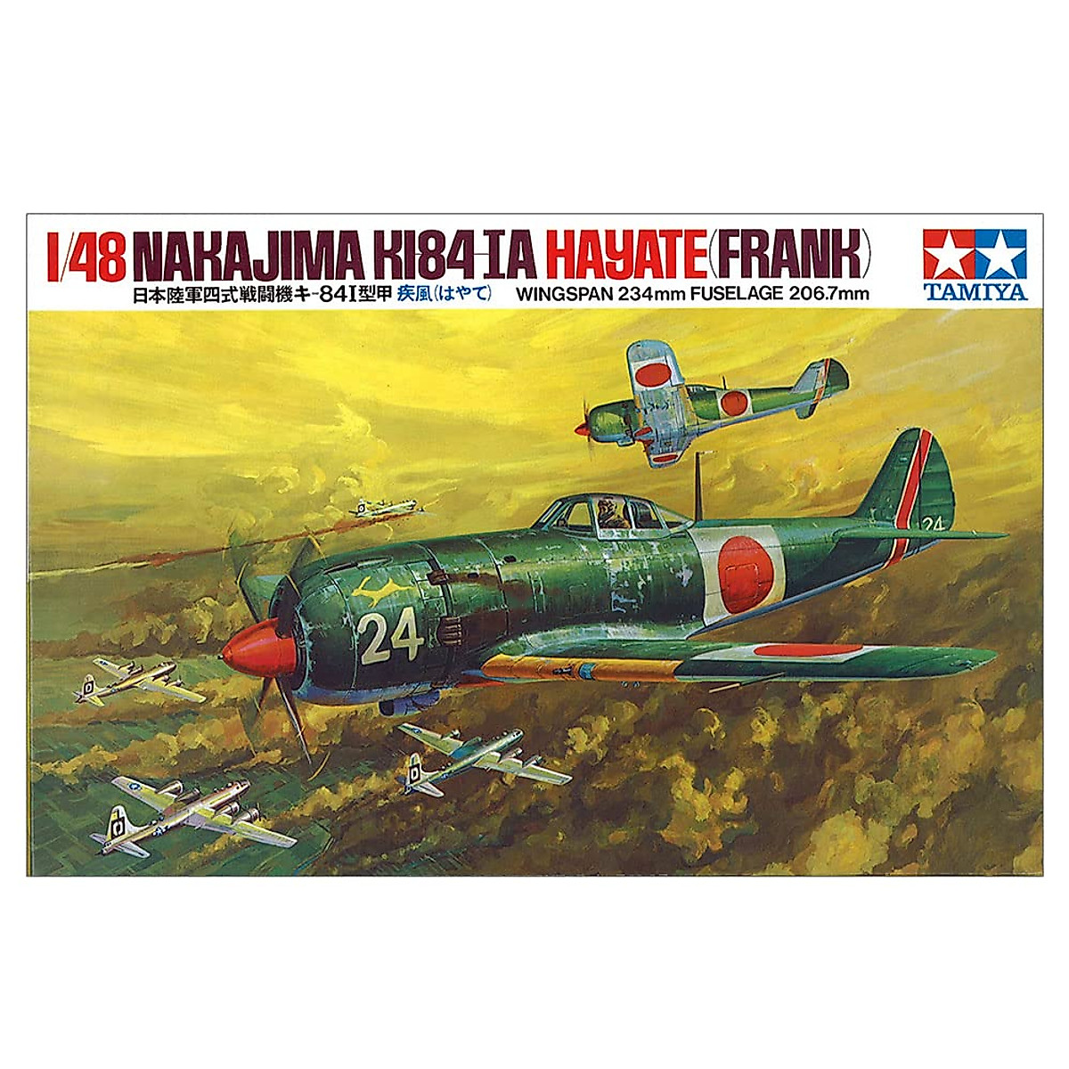 Tamiya Models Nakajima Ki-84 IA Type 4 Hayate Model Kit