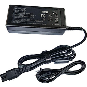 UpBright 2-Prong 24V AC/DC Adapter Compatible with Miko YOISHO MMF-01C MMF-O1C MMF01C Shiatsu Foot Calf Ankle Massager Deep Kneading Heat Therapy Rolling Massage 24VDC 2A Power Supply Cord Charger PSU