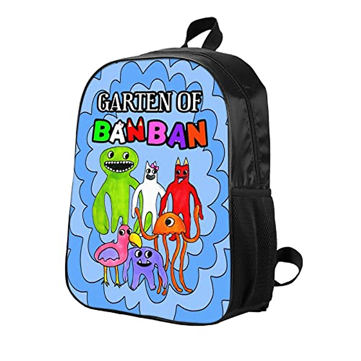 kzeuhsn Garten of Ban Ban Backpack Set with Insulated Lunch Bag and Pencil Case, Waterproof Laptop School Bag for Kids Boys and Girls