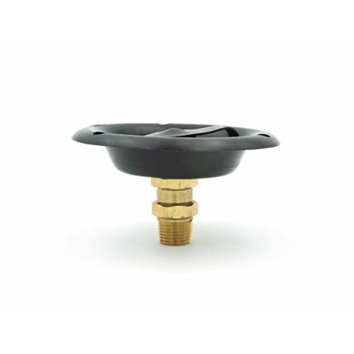 THETFORD|B&B Molders RV Replacement Parts and Accessories Camper City Water Inlet Fill Dish with Brass Check Valve Black PN 94219