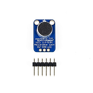 Adafruit 1063 Electret Microphone Amplifier - MAX4466 with Adjustable Gain
