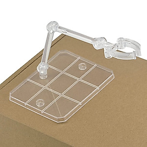 XINMEIWEN 10Pcs Action Figure Stand Kits Flexible Action Base Holder for Gundam Action Figures DIY Model Kits (White)