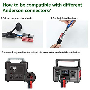 100W Solar Panels BigBlue Portable Solar Charger (18V/5.56A) with Carry-on Suitcase and Aluminum Kickstands, Waterproof Tempered Glass, 5.2ft Anderson Connector for RV Battery, Generators and Camping