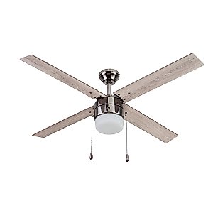 Portage Bay 51451 Chism Ceiling Fan, 52, Gun Metal
