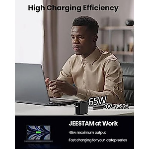 65W USB C Laptop Charger - Type C Power PD Wall Fast Charger : Replacement for HP,Lenovo,Dell,Acer,Asus, Nintendo Switch,Google,Samsung,and Any Laptops or Smart Phones with Type C