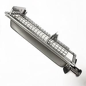 GRILLJOB BBQ Grill Searing Burner Ceramic Infrared Sear Burner Replacement Part P02005020A Compatible with Grand Hall Turbo Infrared Main Burner