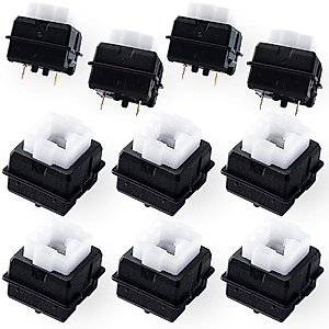 HUYUN 10X Romer G Mechanical Keyboard Switches Compatible for Logit G310 G810 G910 G613 GPro Keyboards (Black)