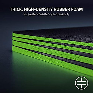 Razer Gigantus v2 Cloth Gaming Mouse Pad (Medium): Thick, High-Density Foam - Non-Slip Base - Classic Black