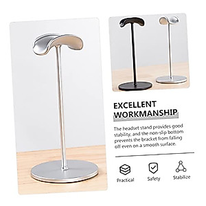 Milisten 3pcs Headphone Stand Headphone Accessories Headset Stand Headphone Mount Desktop Stand Headphone Holder Desktop Accessories Headphones Stand Computer Hardware Aluminum Alloy