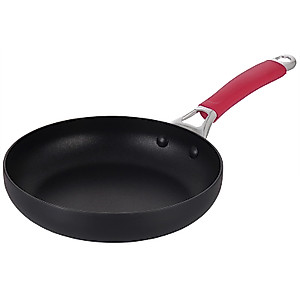 EPPMO Nonstick Fry Pan, Hard Anodized Open Small Skillet With Stay Cool Silicone Handle, 8 Inch