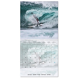 Surfing Passion (Wall Calendar 2024 12" × 12"), CALVENDO 12 Month Wall Calendar