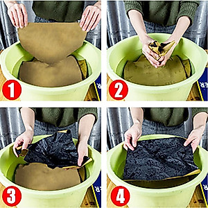 Utoolmart 120 Grits Sanding Sheets Sandpaper Wet Dry Silicon Carbide Sandpaper for Wood Furniture Metal Automotive Polishing 5pcs