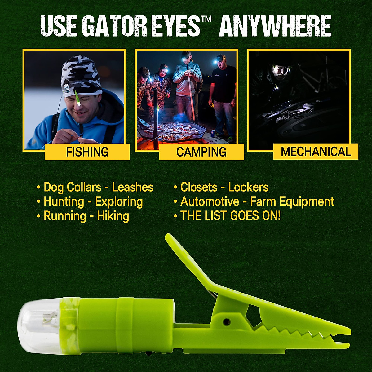 Gator Eyes Multi-use Mini Lights 5-Pack