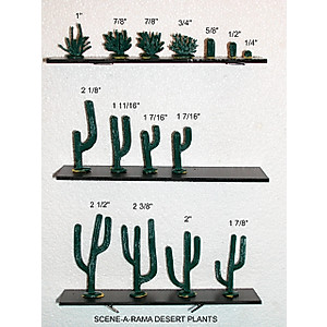 Woodland Scenics SP4124 Desert Plants Diorama Kit