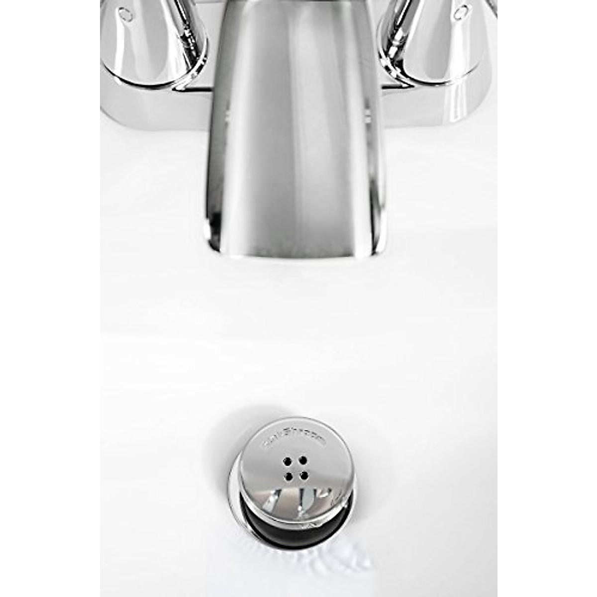 TubShroom and SinkShroom Drain Protectors Hair Catchers for Bathtubs and Sinks, Chrome