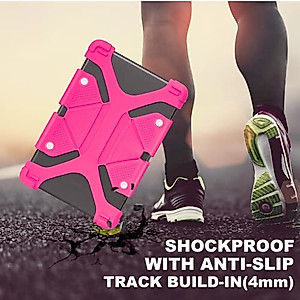 Universal 7 inch Tablet Case, Silicone Protective Cover 6"-7" for Amazon Fire 7