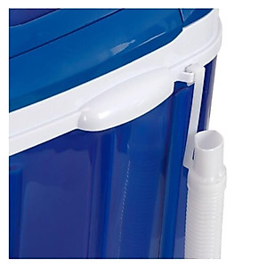 Portable washing machine, Mini Washer,9L upgraded large capacity foldable Washer. Deep cleaning of underwear, baby clothes and other small clothes.Suitable for apartments, dormitories, hotels