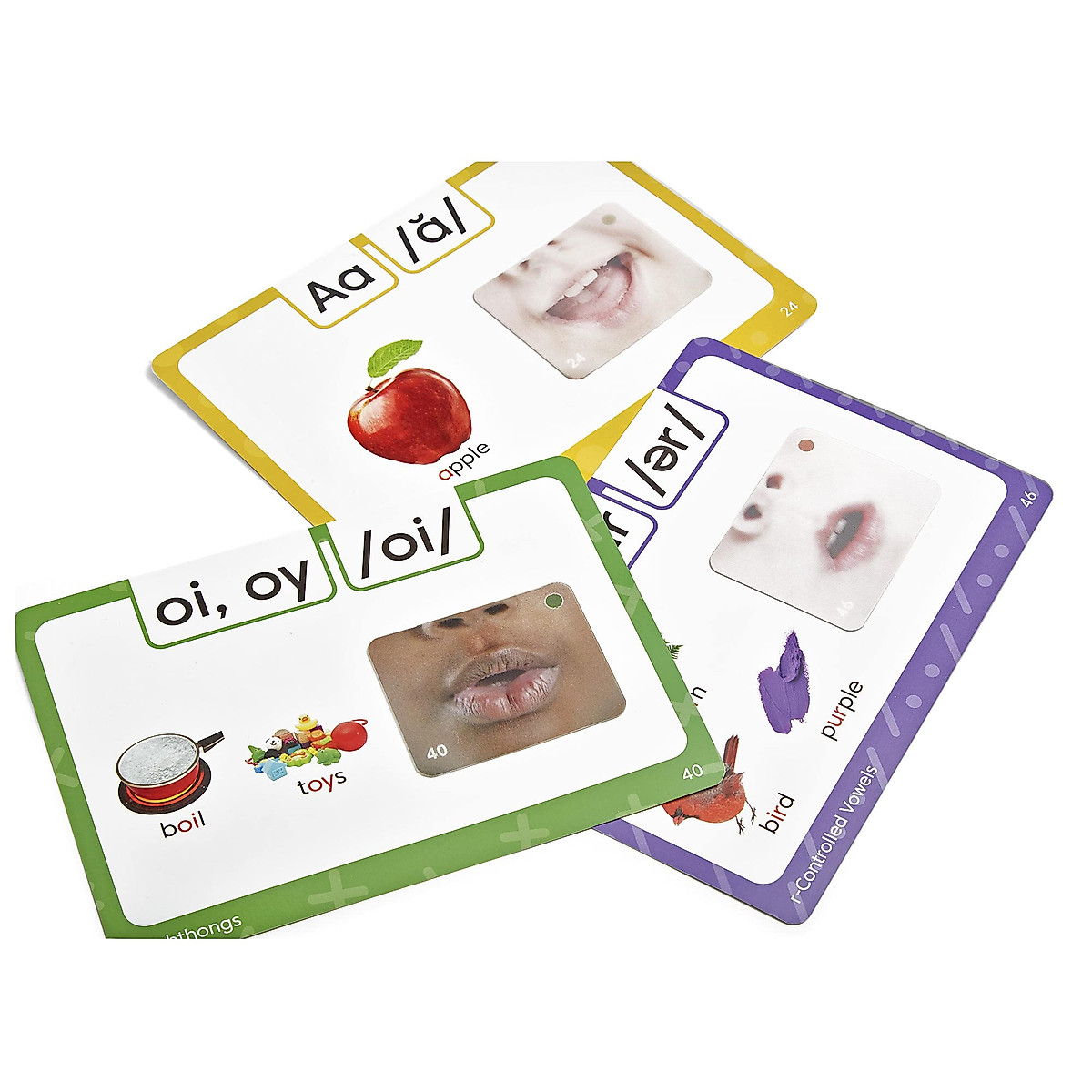hand2mind 3D Sound and Phonics Cards, Phonemic Awareness, Phonics Flash Cards, Letter Sounds for Kindergarten, Speech Therapy Toys, ESL Teaching Materials, Science of Reading Manipulatives