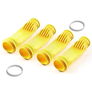 Funmit W69698 Pool Cleaner Diaphragm with W81600 Rataining Ring Long-Life Replacement for Zodiac Baracuda G3 G4 (4 Pack)