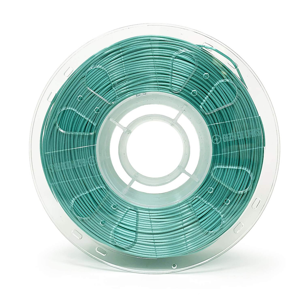Gizmo Dorks Silk PLA 3D Printer Filament 3mm (2.85mm) 1kg, High Gloss Teal