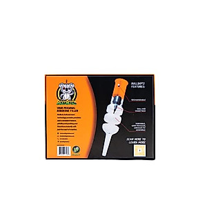 Wakit Koala Rollbotz RoboKone Filler Ball and Chain Grinder Mill with Funnel - USB Rechargeable Grinder