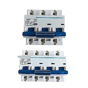 1PCS 3P/4P DC Circuit Breaker 12v 24v 36v 48v 60v 72v 110v 120V 100A 150A 250A Suitable for Solar RV Lithium Battery Small Circuit Protector (Size : KL4-4b, Color : 100A)