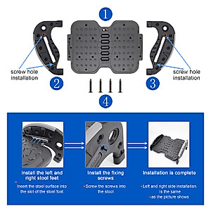 Under Desk Foot Rest ,Rocker Footrest Office Led Rest with Relieve Fatigue,Foot Stool with Massage Texture