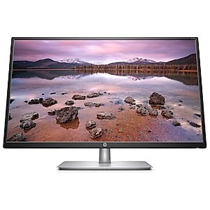 HP FHD IPS Monitor with Tilt Adjustment and Anti-Glare Panel- 32-Inch, Black/Silver