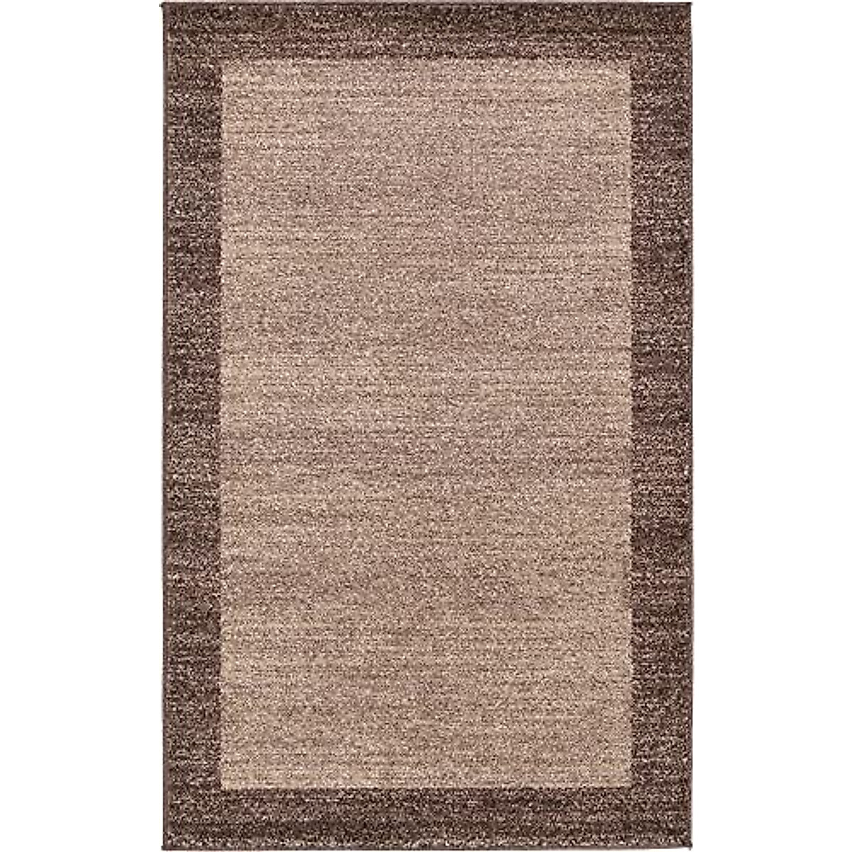 Unique Loom Del Mar Collection Area Rug - Abigail (3' 3" x 5' 3" Rectangle, Light Brown/ Beige)