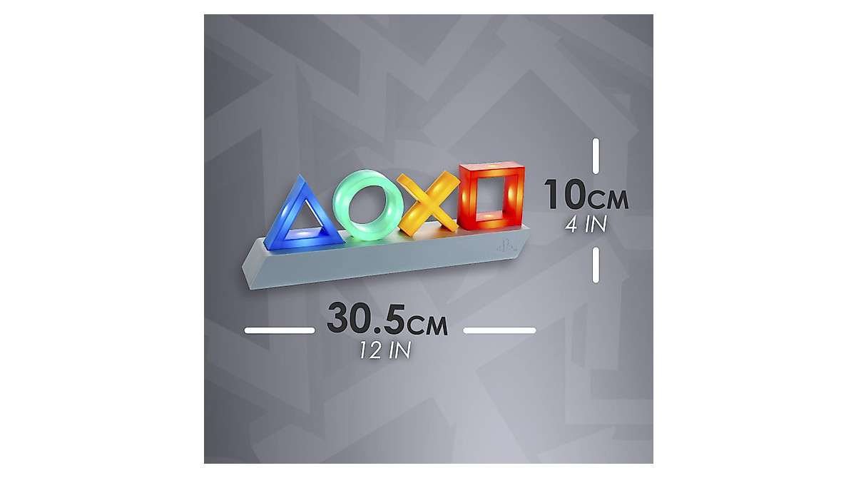 Stylish PlayStation Heritage Icons Light for Gamers