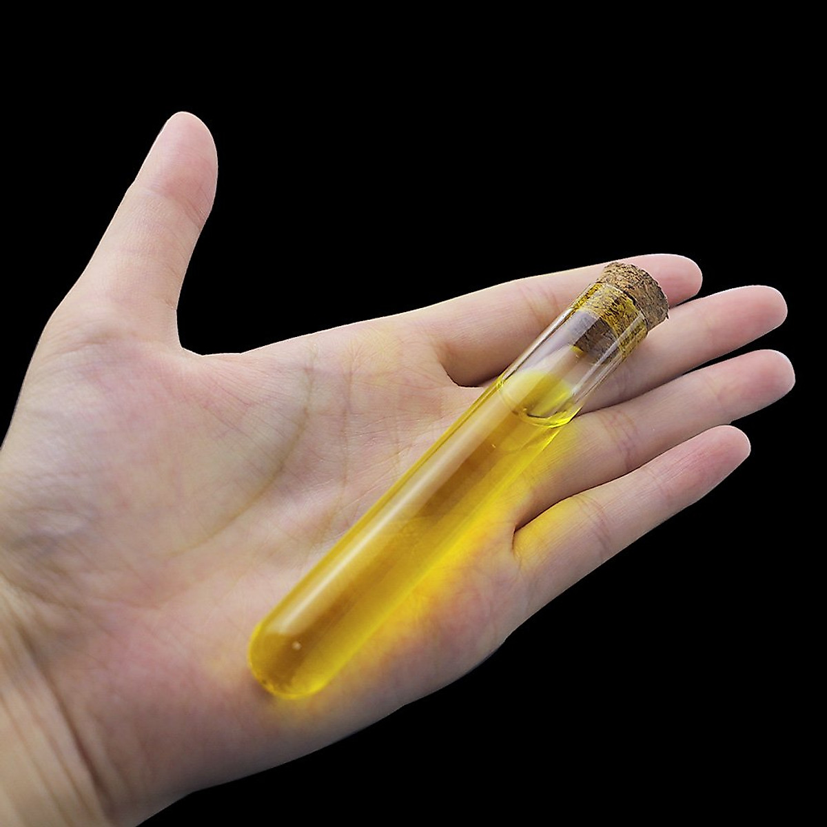 DEPEPE 30pcs 13ml Glass Test Tubes with Cork Stoppers, 15×100mm Small Clear Glass Test Tubes for Scientific Experiments, Plant Propagation and Holiday Gifts